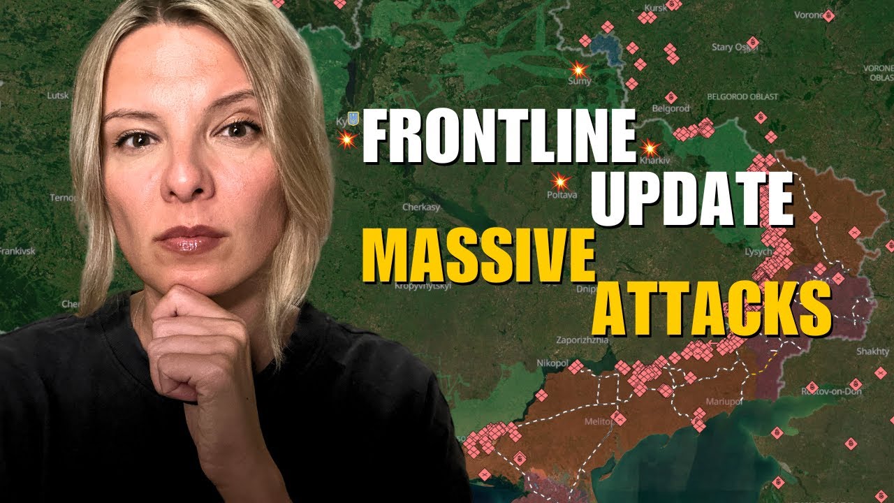 FRONTLINE UPDATE: KURSK OPERATION, LVIV, POLTAVA, KHARKIV ATTACKS Vlog ...