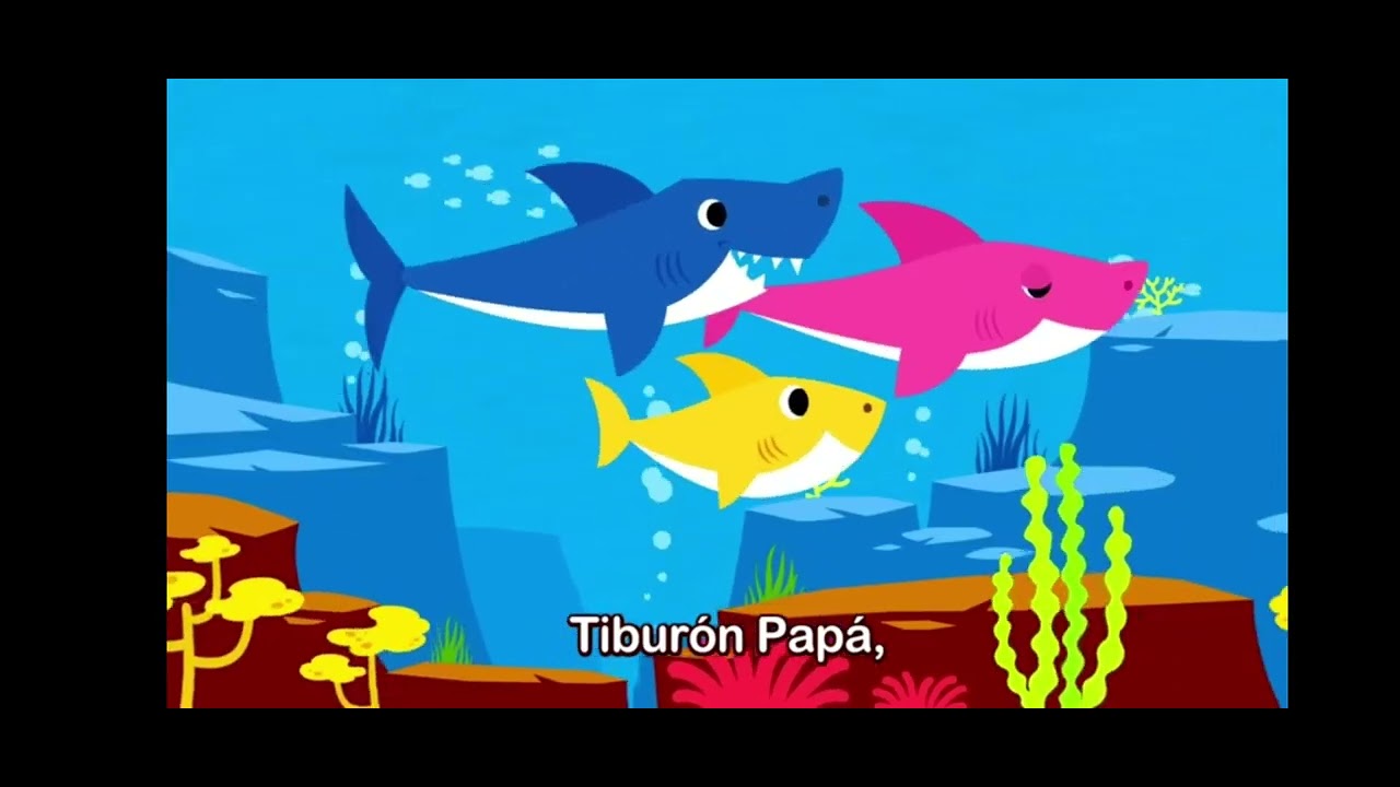 tiburón bebe castellano para niños - YouTube