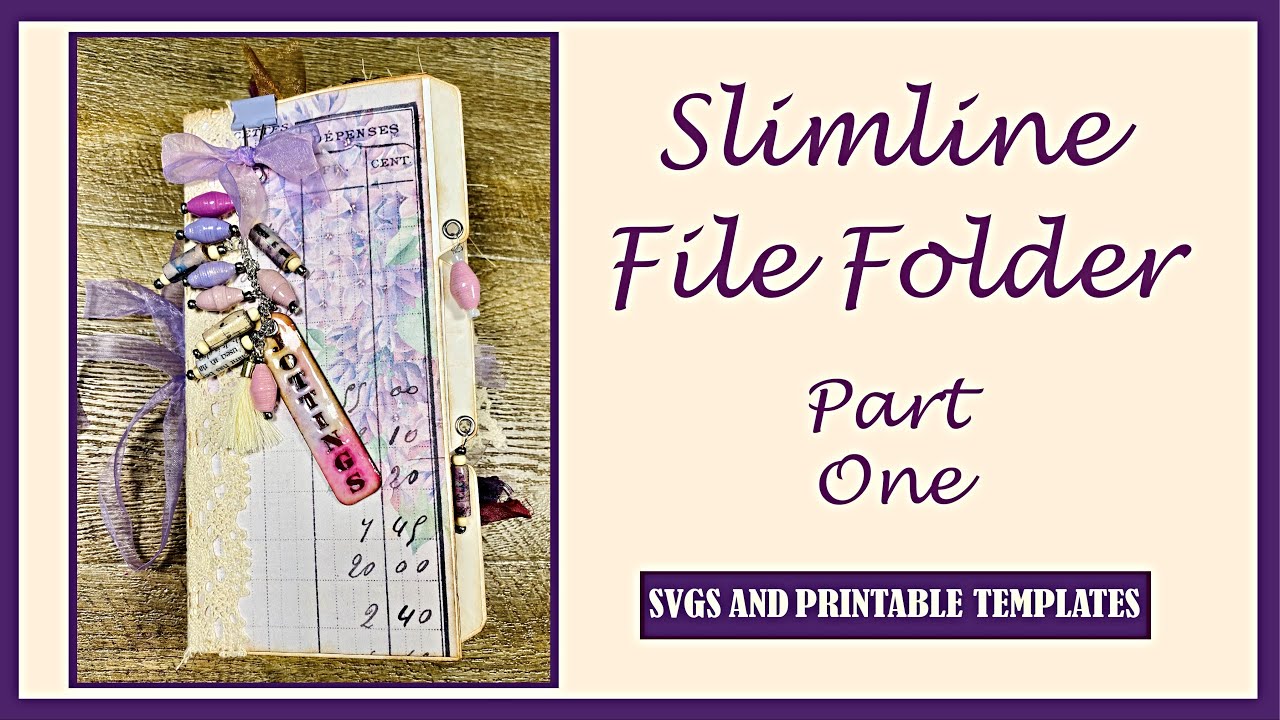 Slimline File Folder - Part One - YouTube
