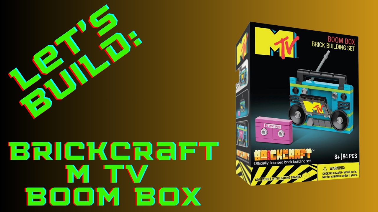 Let's Build: MTV Brickcraft Boom Box - YouTube