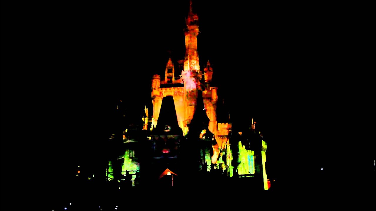 Disney World Wish upon a star castle - YouTube