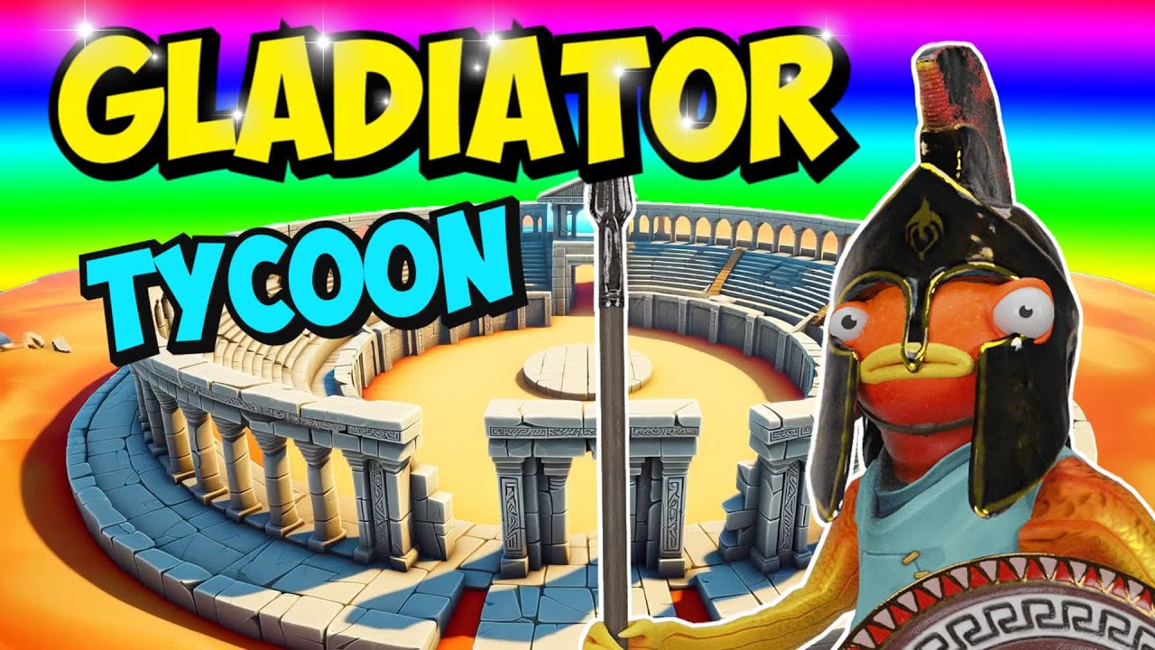 FORTNITE 🗡️ GLADIATOR TYCOON 🛡️ HADES UNLOCKED, CHALLENGES AND UPGRADES ...