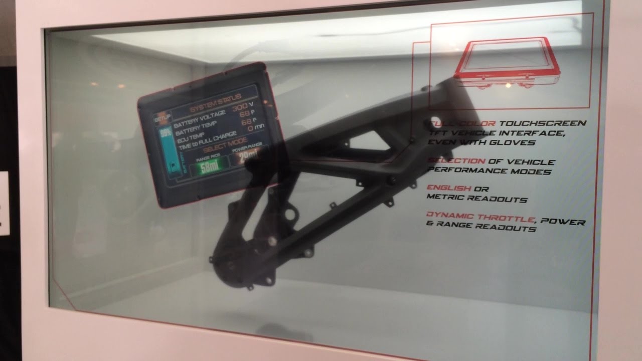 Harley Davidson: Project Livewire Display - YouTube