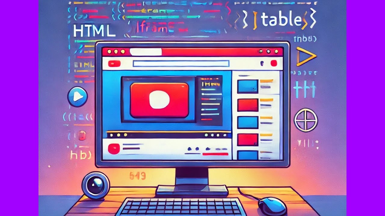 HTML IFrames and Tables - YouTube