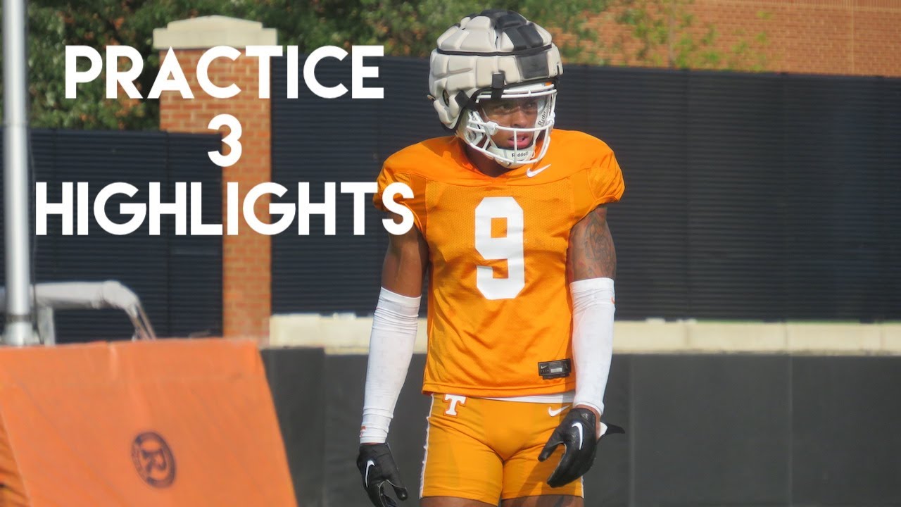 Vols' Defense Heads to Work 😤 Tennessee Football Practice Highlights ...