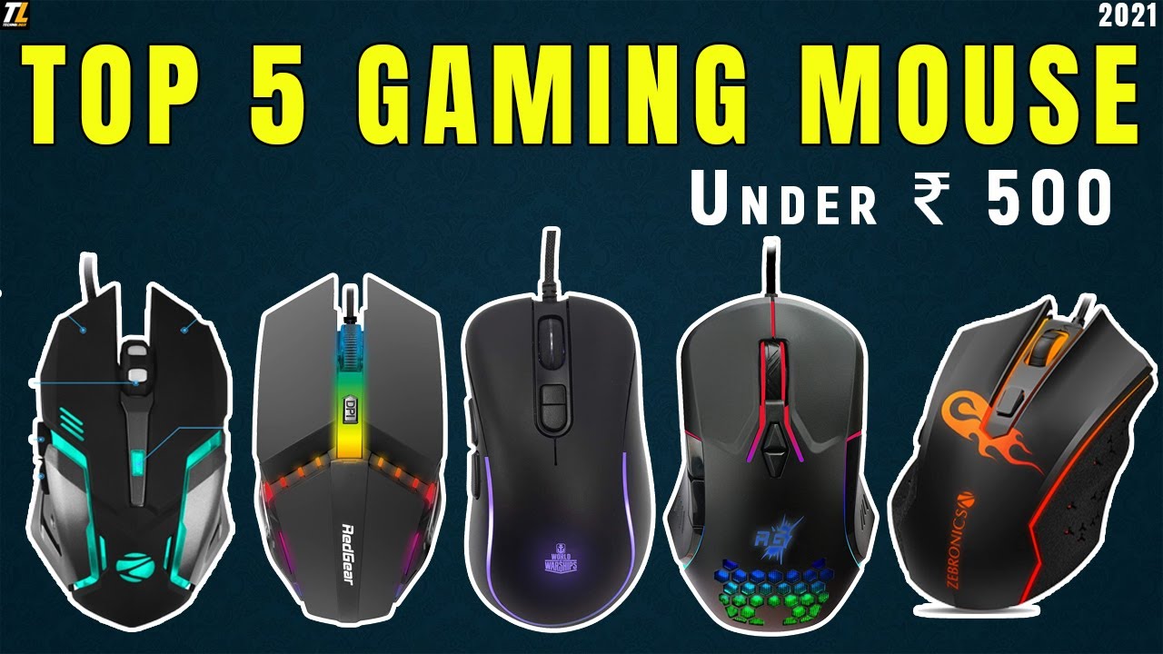 [2021] Best Gaming Mouse Under 500 | Top 5 Best Gaming Mouse Under 500 ...