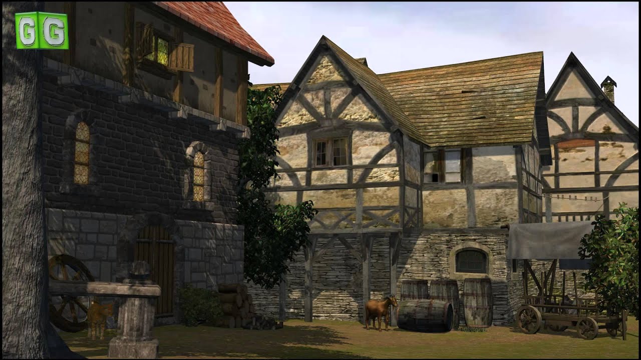 medieval video background set 02 - free use - YouTube