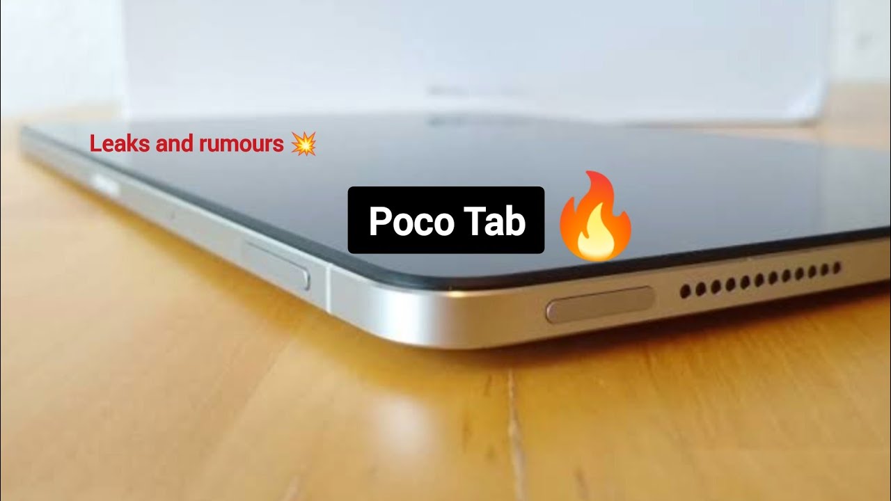 Poco Tab - Official Look | Price | India Launch & all features in hindi ...