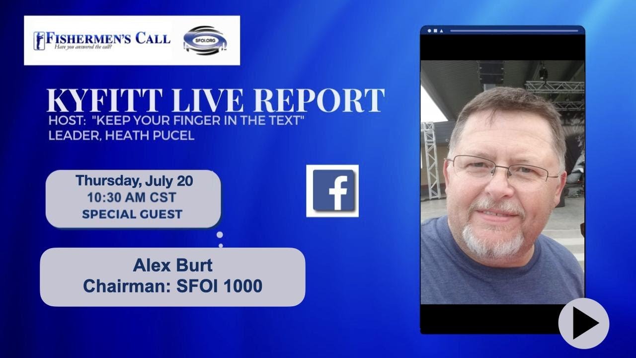 "Keep Your Finger in the Text" LIVE Interview with Alex Burt - YouTube