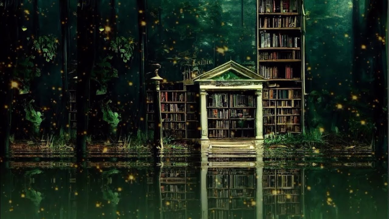 library in the forest 🌳 📚 - YouTube