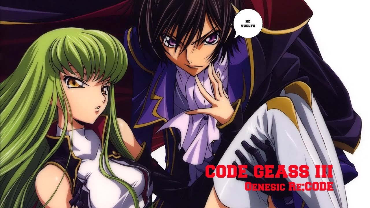 CODE GEASS:Genesic Re;CODE temporada 3 al fin - YouTube