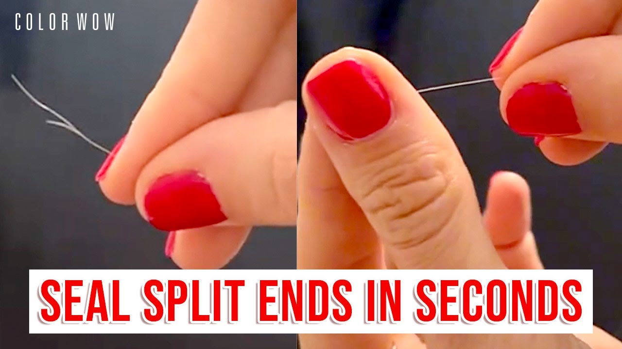 Learn How You Can Repair Split Ends - YouTube