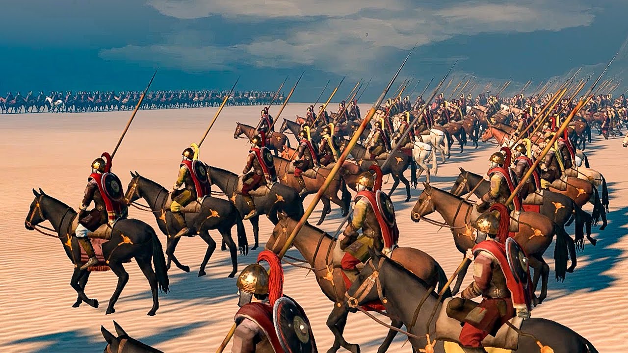 Western Roman Empire Attack Lakhmids | The Historical Cinematic Battle ...
