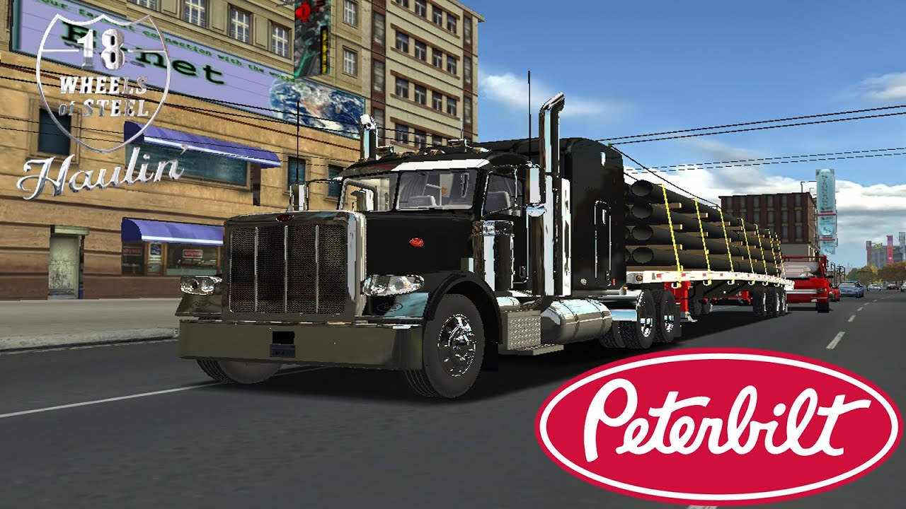 18 Wheels Of Steel Haulin - Peterbilt 388 Review - YouTube