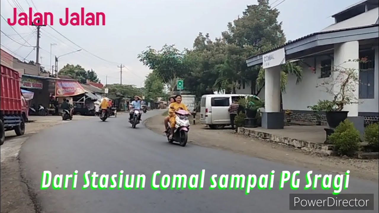 Dari Stasiun Comal yang Sepi menuju PG Sragi - YouTube
