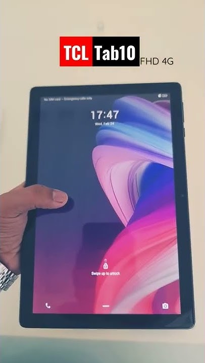 My new TCL tab 10 quick unboxing - YouTube