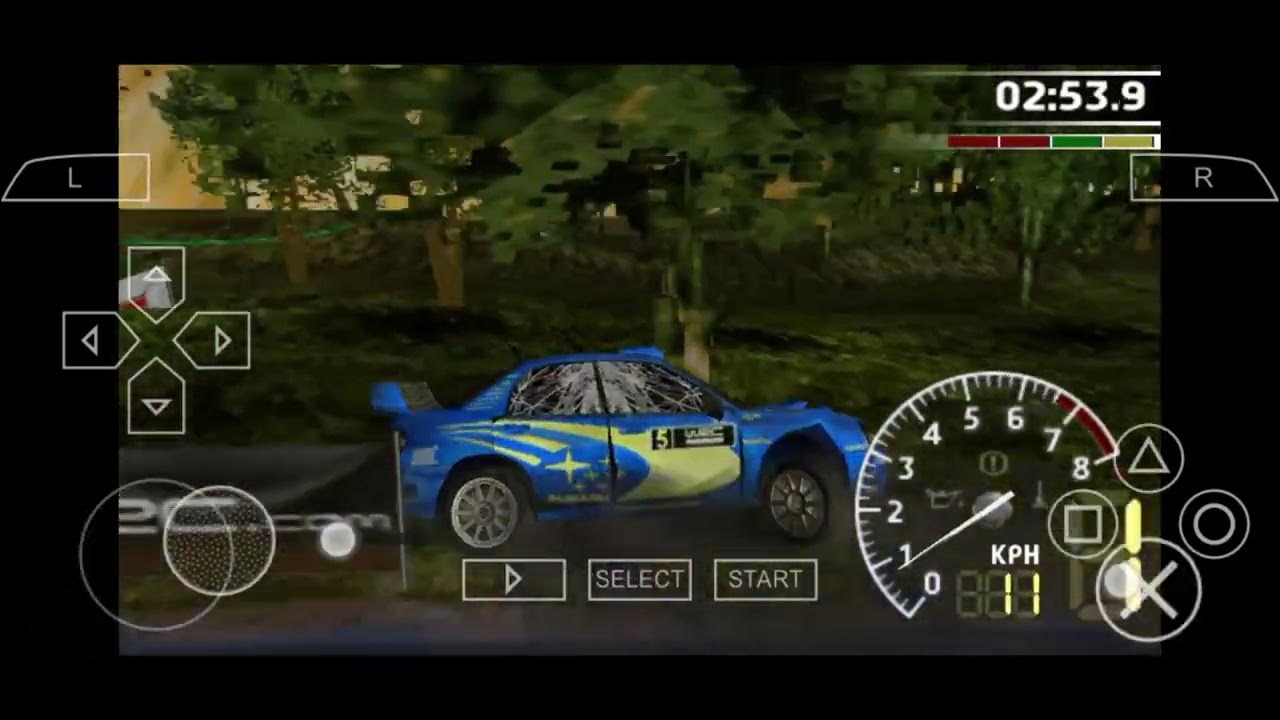 WRC (2005) (PSP Gameplay) - Quick Race #1 - YouTube