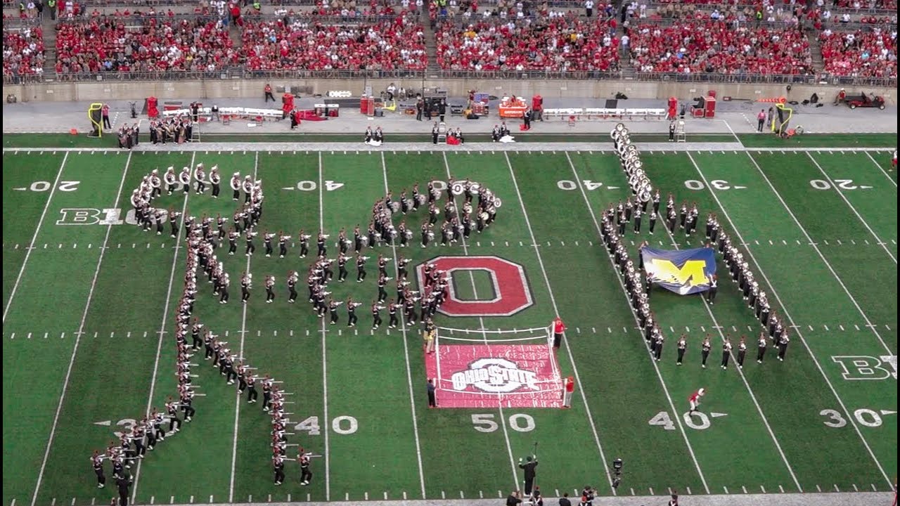 Ohio State Marching Band Halftime Show vs Maryland [Full HD] "The Man ...