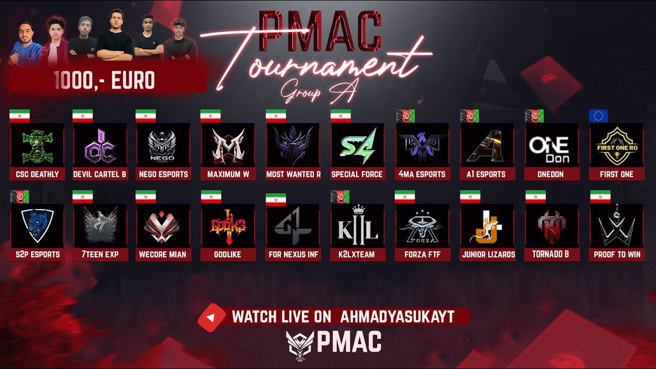 PMAC HOUSE OF CARDS TOUR | GROUP STAGE A - YouTube