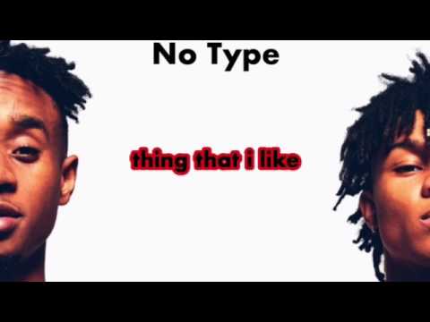 No type (Lyrics) - YouTube