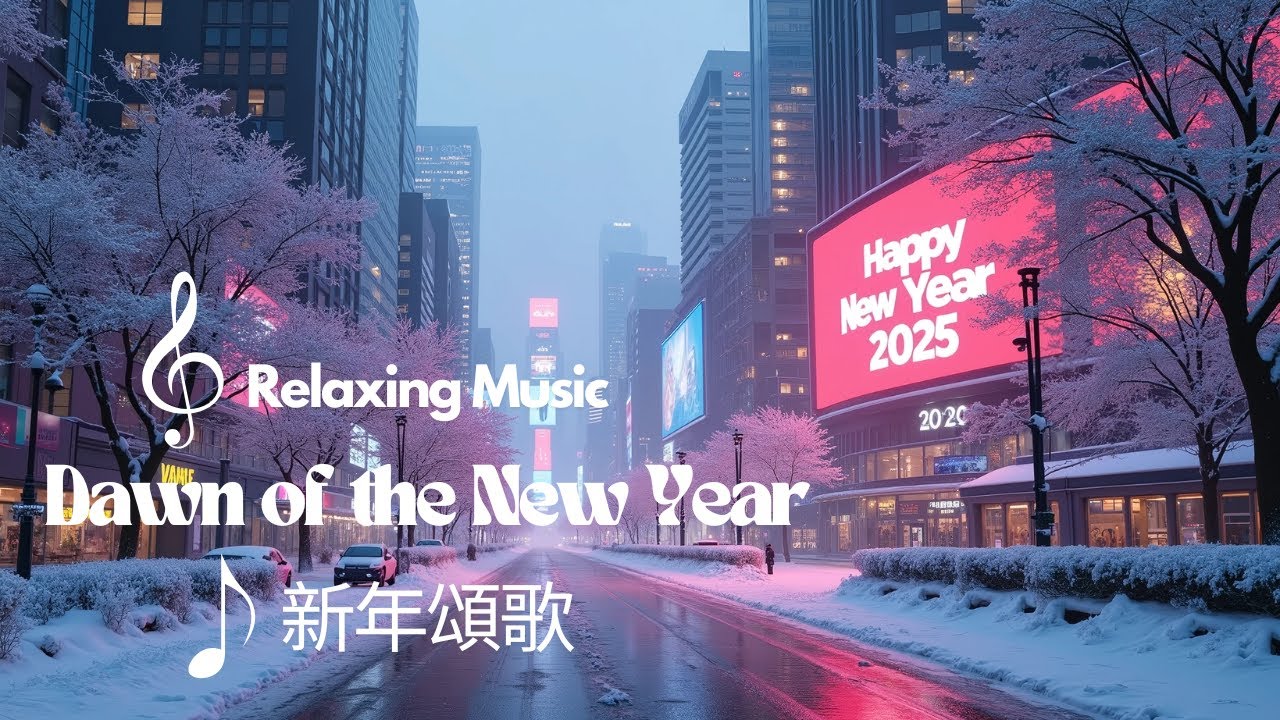 Dawn of the New Year: Relaxing Music, Soothing, Healing, Calming ...