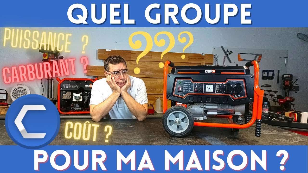 Quel GROUPE ÉLECTROGÈNE pour ma MAISON ? - Capitools - YouTube