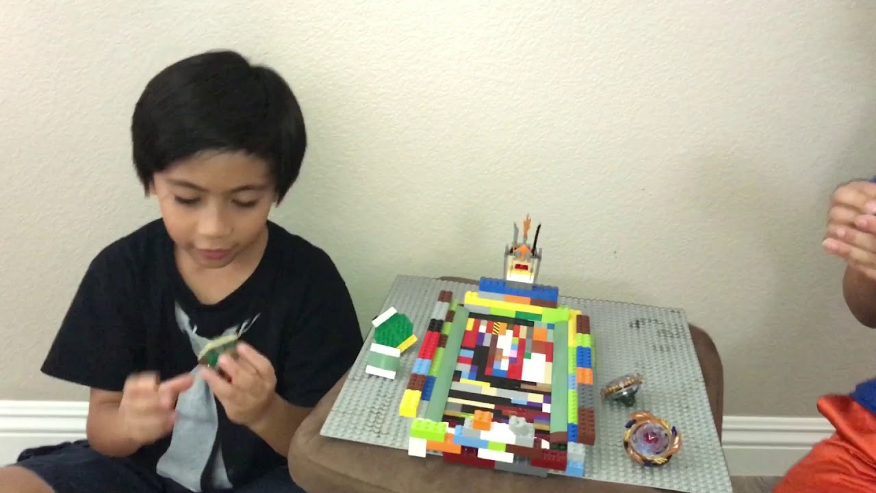 Lego Beyblade Stadium - YouTube