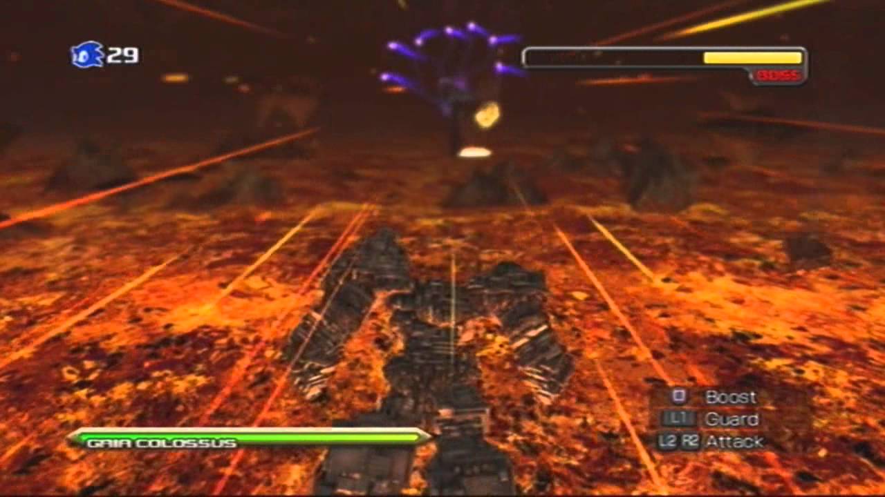 Let's Play Sonic Unleashed - Part 34 - Gaia of the Colossus - YouTube