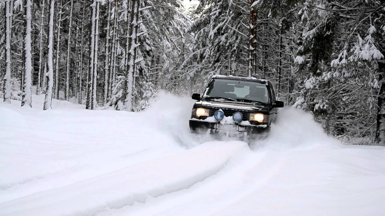 P38 Range Rover in deep snow - YouTube