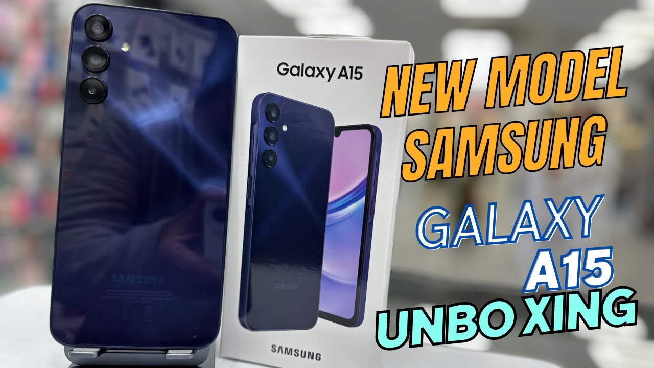 Samsung Galaxy A15 Unboxing ASMR | Hands On & First Impression | Camera ...