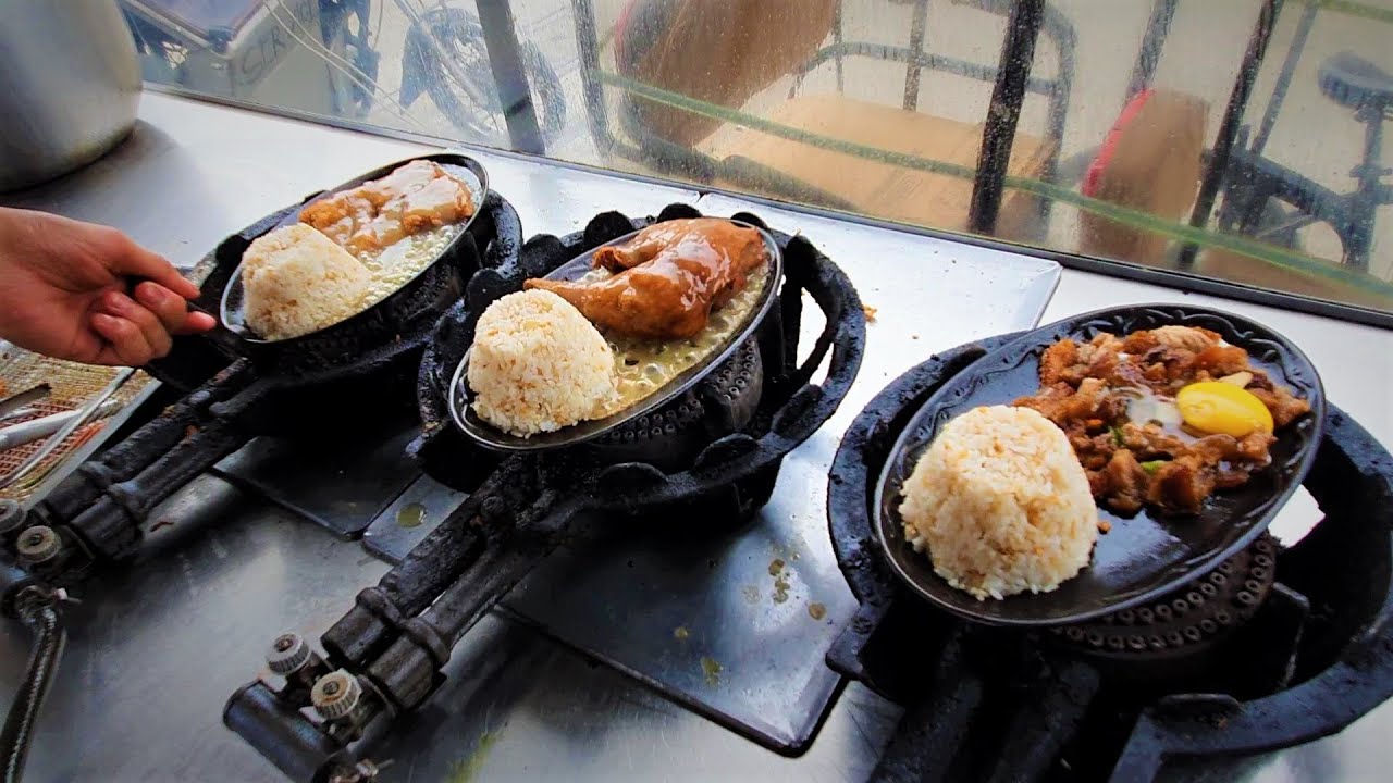 SIZZLING | Crispy Sisig | Chicken | Porkchop | FILIPINO FOOD - YouTube