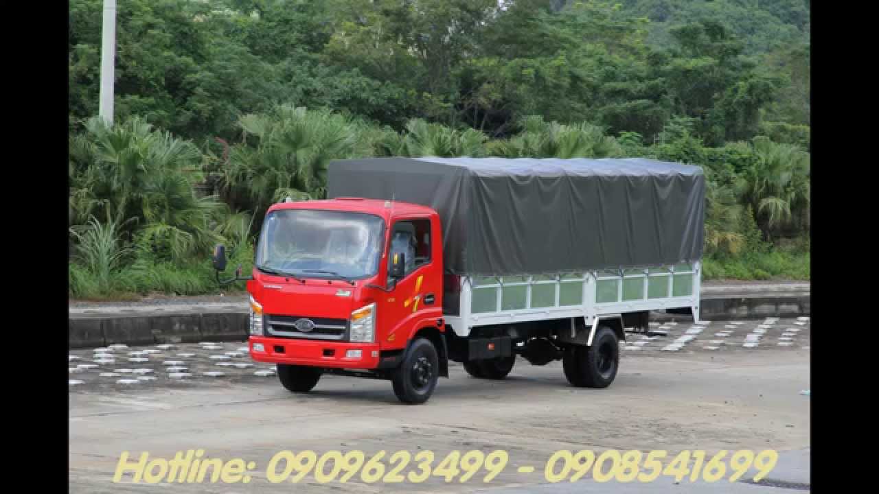 Xe veam vt260|xe tải veam vt260 1t9 thùng siêu dài 6m2 - YouTube