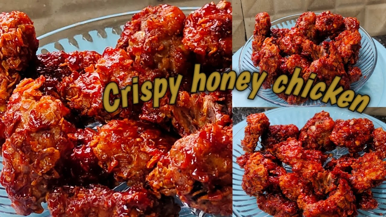 crispy honey chicken |crispy honey fried chicken | The resipe you need! - YouTube