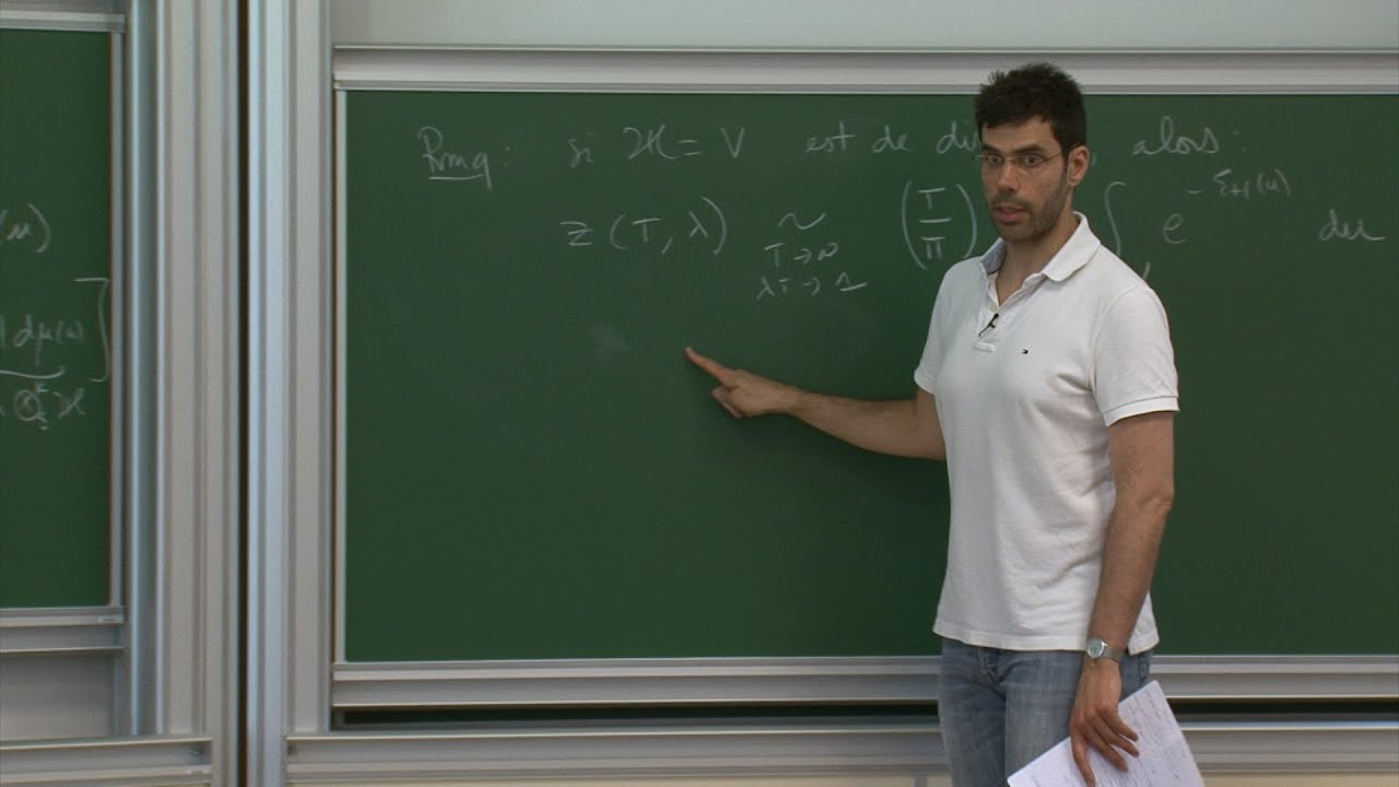 Mathieu Lewin - 4/4 Mesures de Gibbs non linéaires... - YouTube