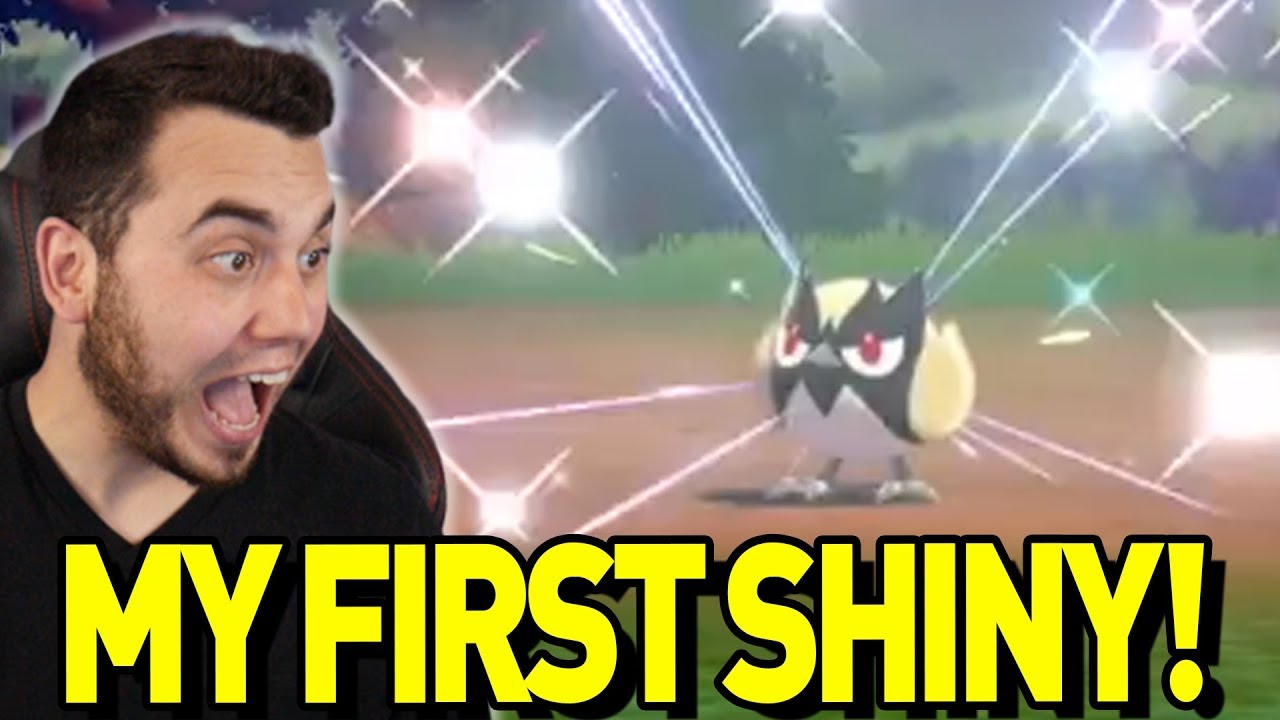 MY FIRST SHINY! SHINY ROOKIDEE in POKEMON SWORD and SHIELD! - YouTube
