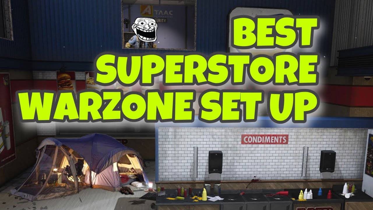 WARZONE SUPERSTORE SETUP (Call of Duty Modern Warfare) - YouTube