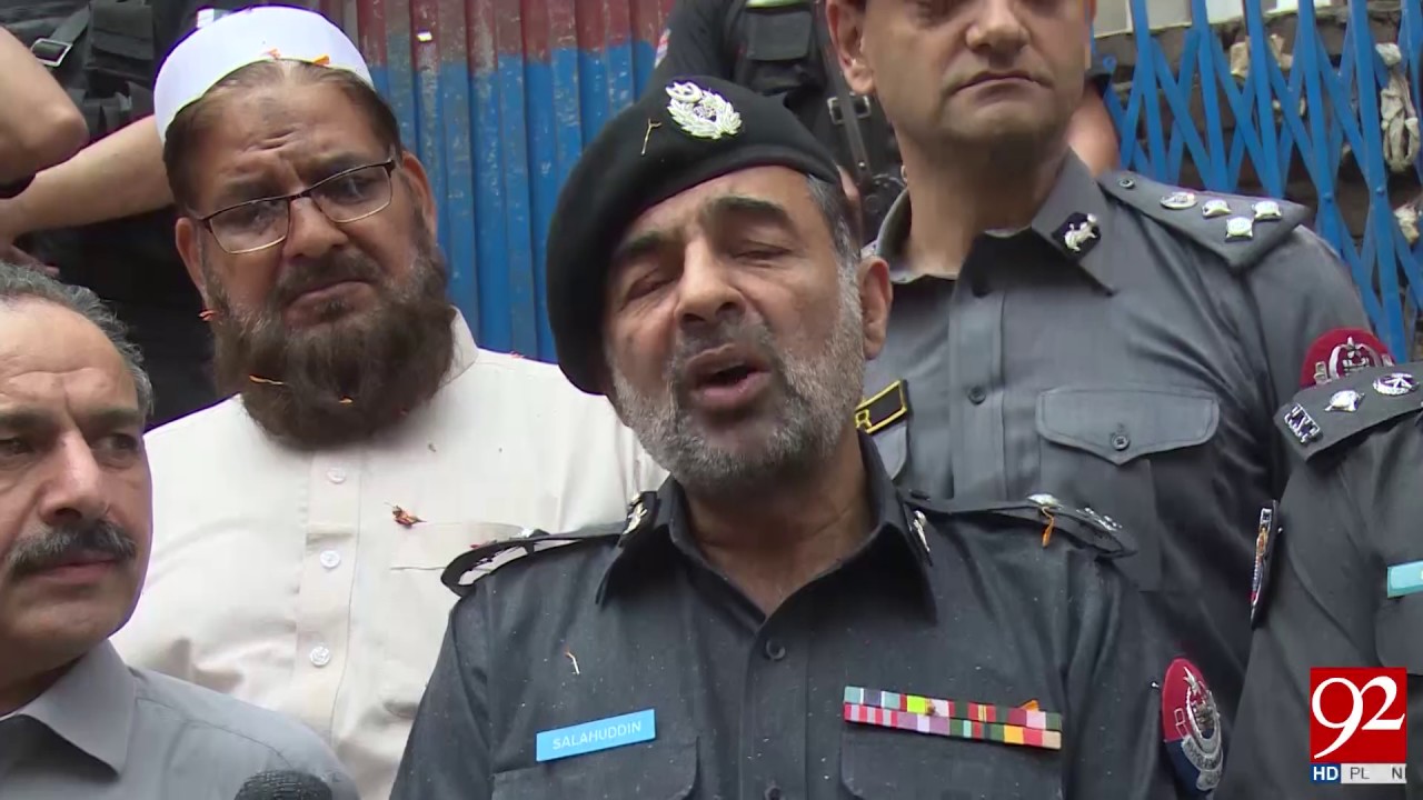IG police KPK Salahuddin Mehsud meet with citizen in Peshawar 21-06 ...