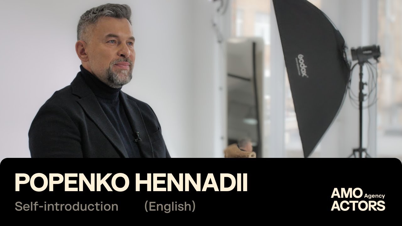 Popenko Hennadii - Self introduction (English) - YouTube
