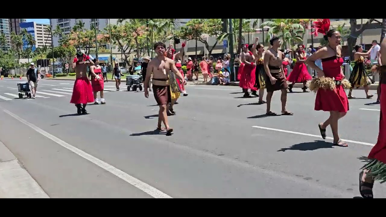 2024 King Kamehameha Floral Parade - Polynesian cultural center - YouTube