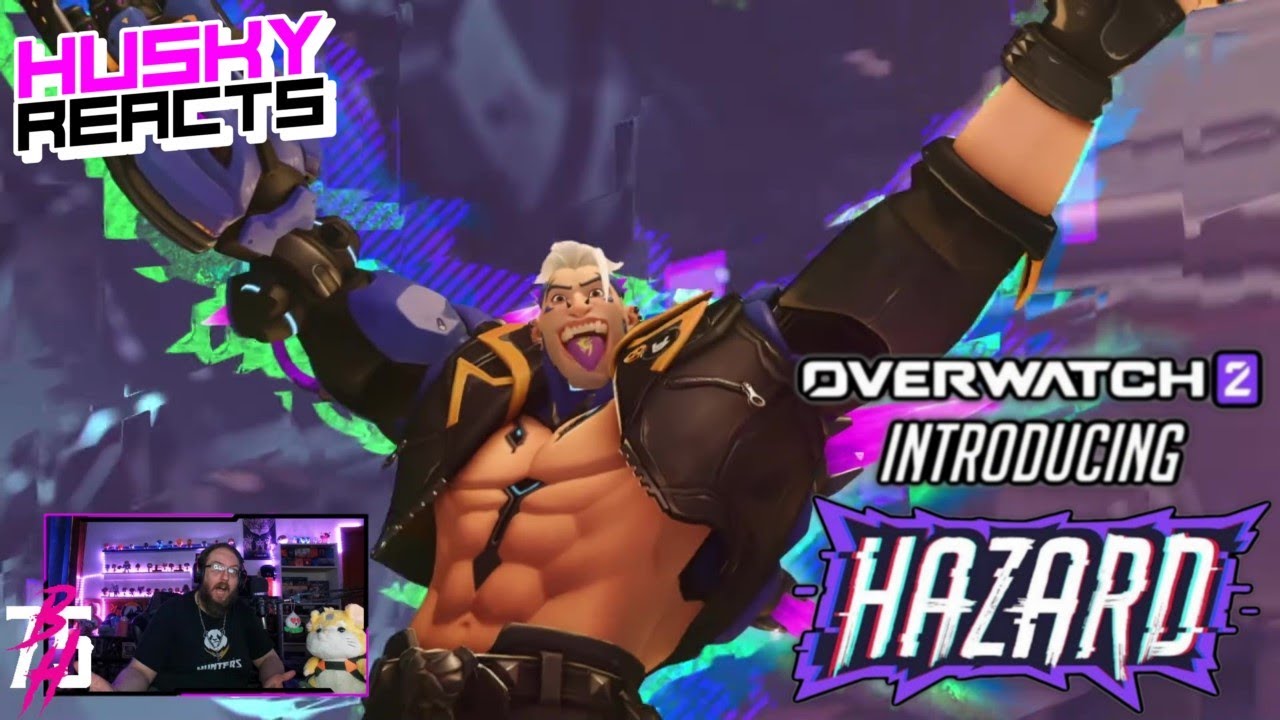 Hazard | New Hero Gameplay Trailer | Overwatch 2 – Husky Reacts - YouTube