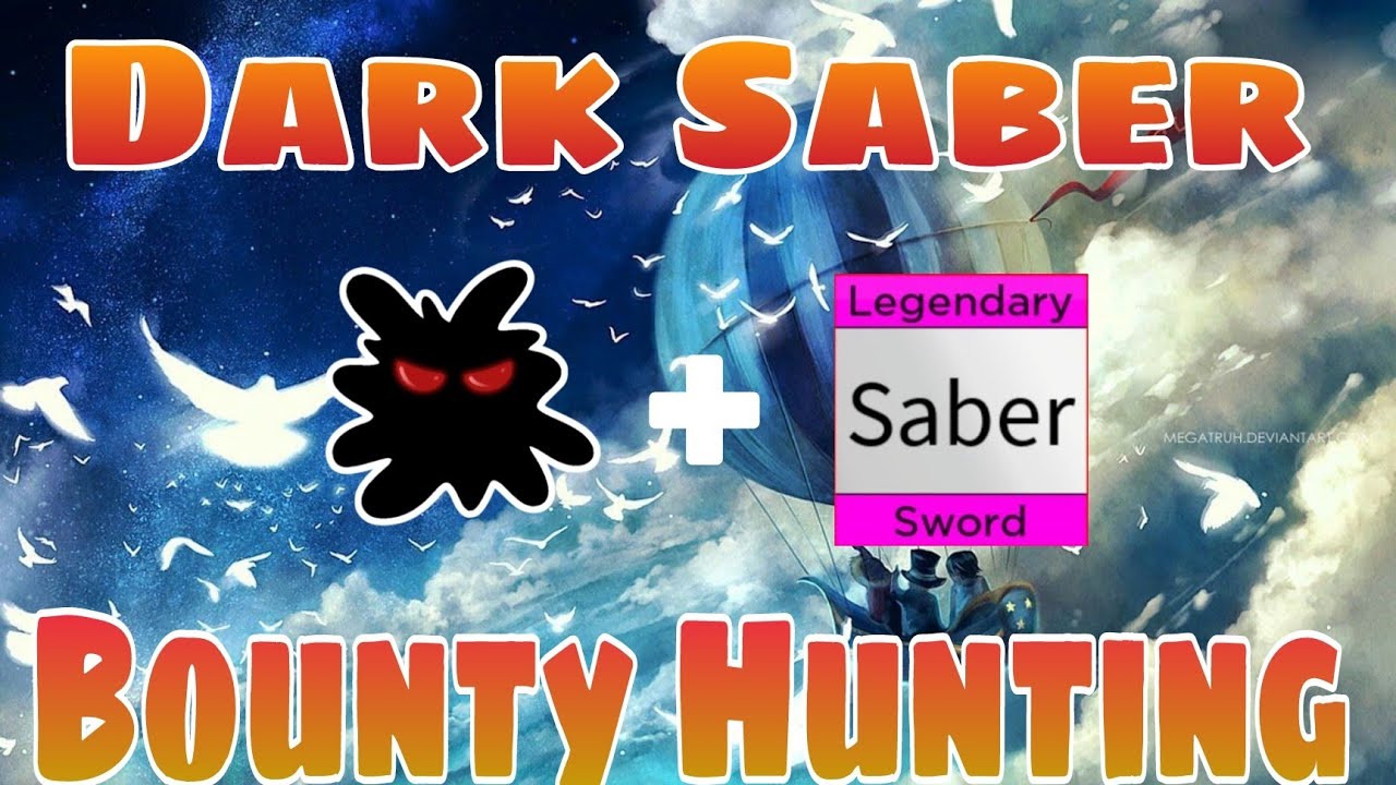 Dark Awakened + Saber 』 Bounty Hunting Montage | Blox Fruits | Update ...