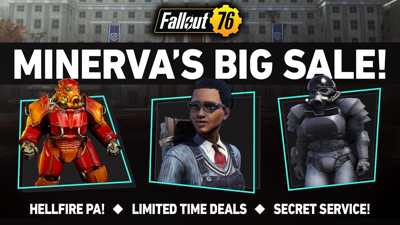 Fallout 76 Minerva BIG Sale Location | November 7th - 11th - YouTube