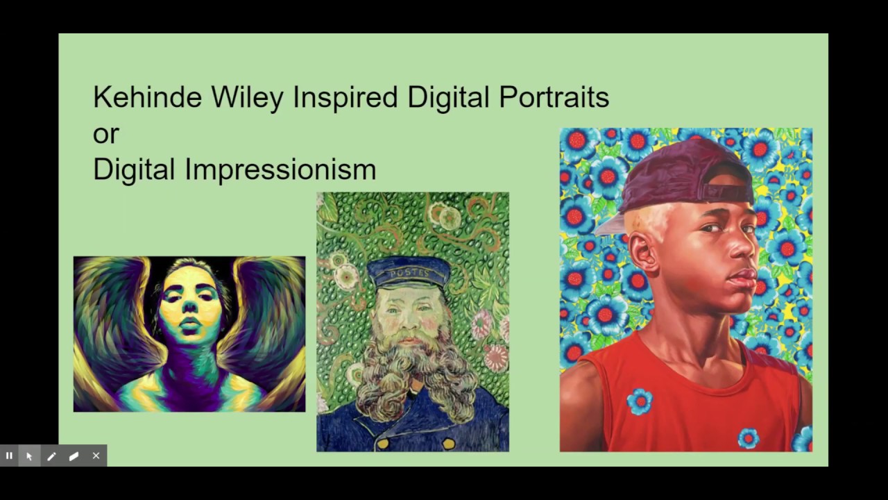 Adobe Draw 1 Digital Portraits Setting Up Your Project - YouTube