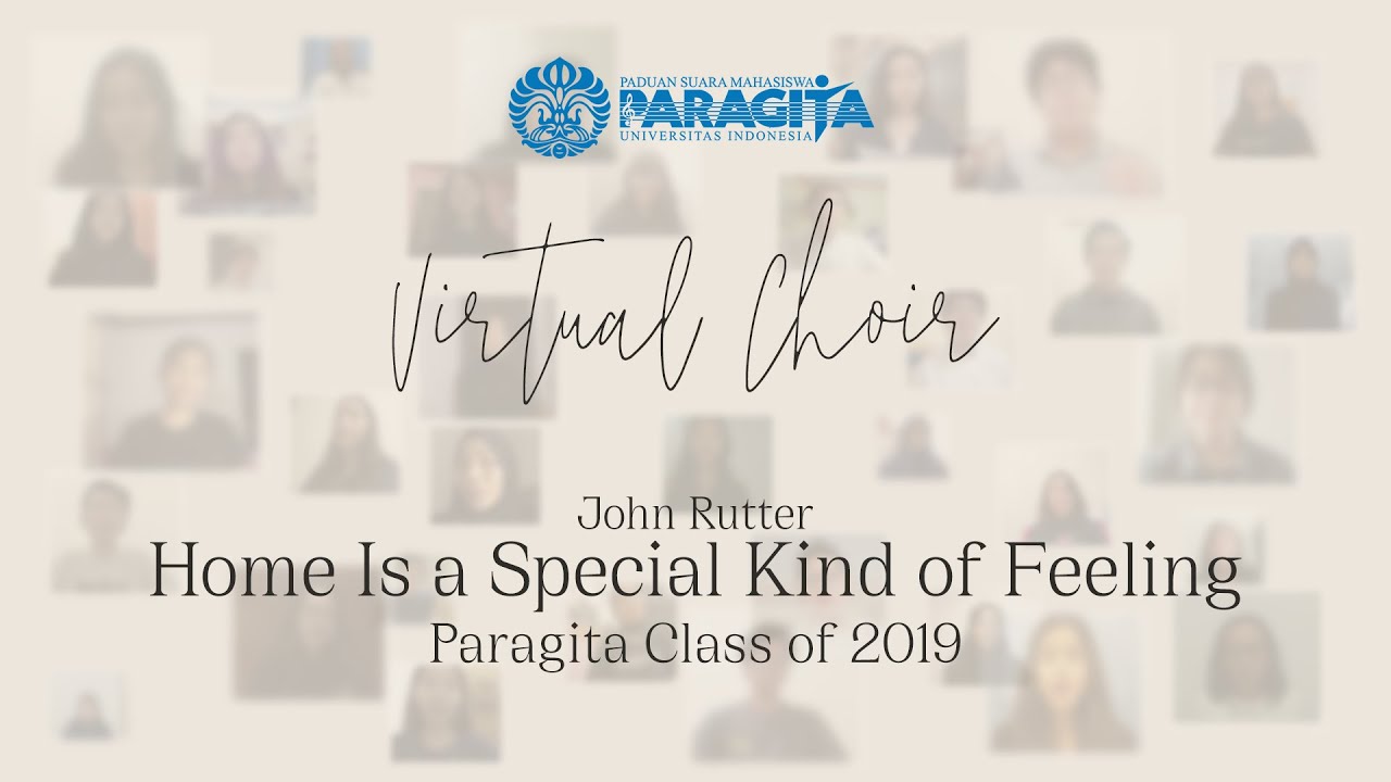 [Virtual Choir] Home Is a Special Kind of Feeling - John Rutter - YouTube