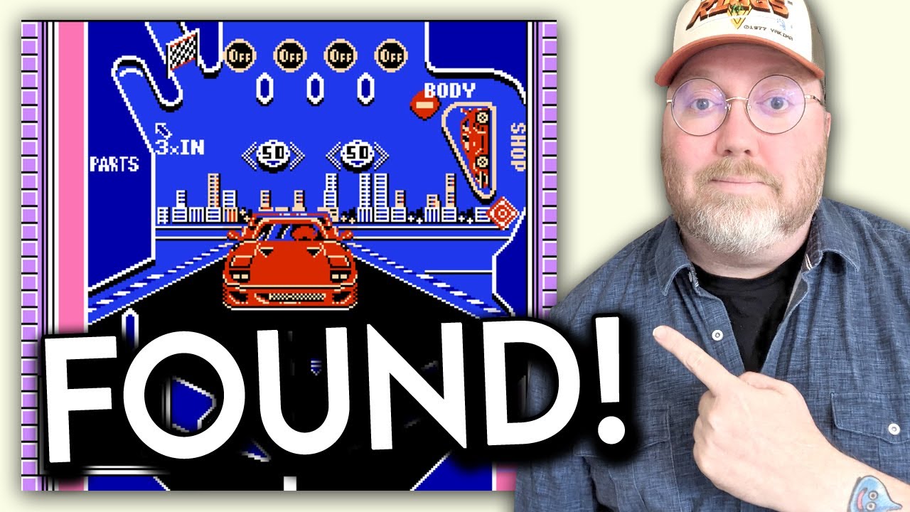 Long Lost NES Prototype FOUND! Super Sushi Pinball - YouTube