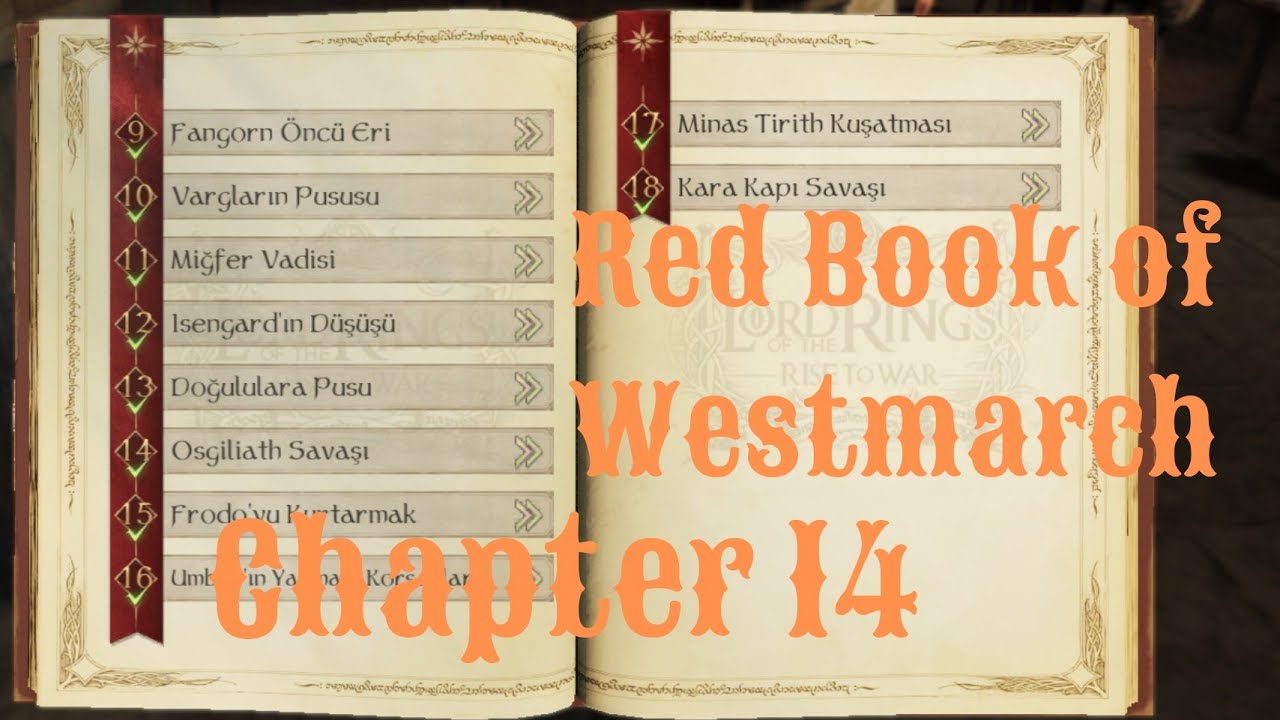 Red Book of Westmarch Chapter 14 | LOTR: Rise to War - YouTube