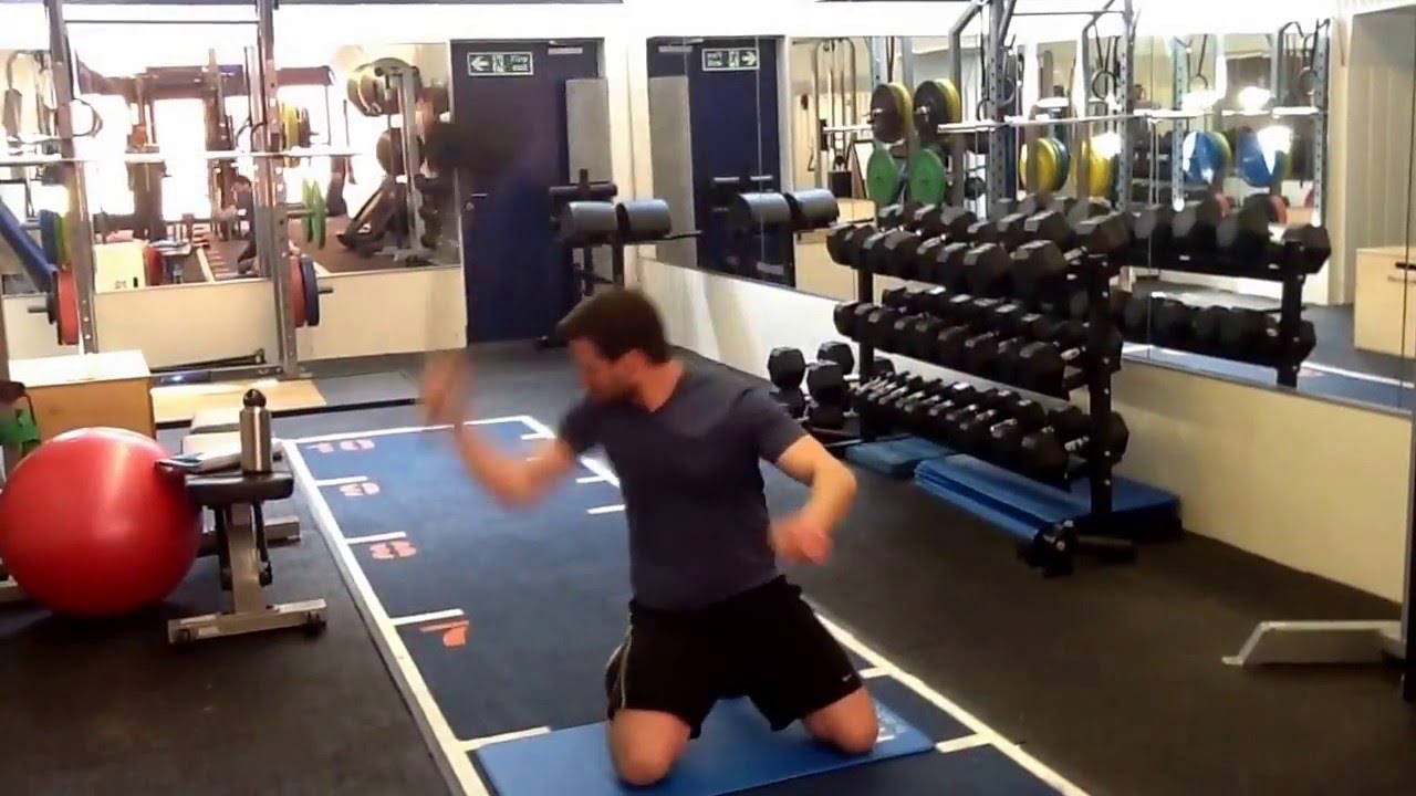 Tornado ball training great for core power !!! - YouTube