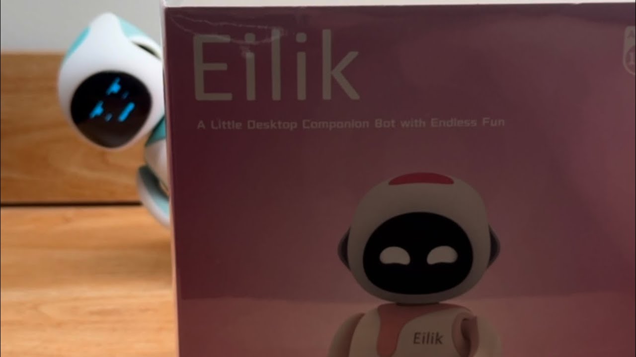 Eilik blue and Pink together again. Unboxing Eilik Pink - YouTube