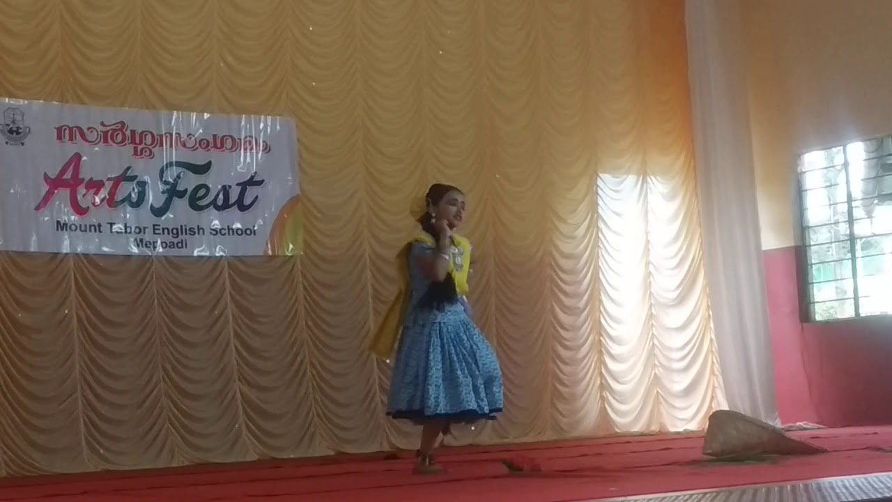 Folk dance kate kate diya fathima - YouTube