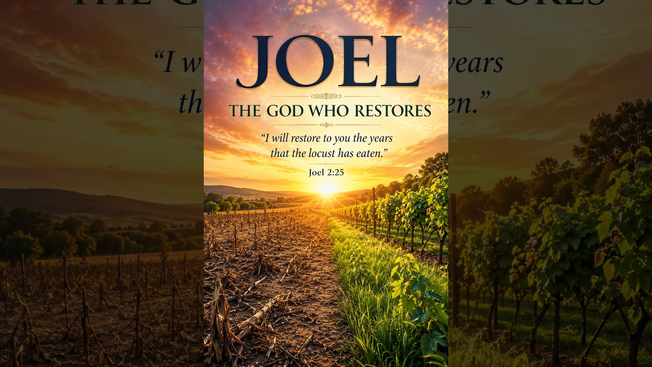 THE GOD WHO RESTORES - JOEL 5MINUTE DEVOTIONAL - YouTube